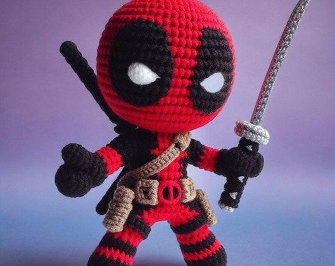 Deadpool Bunny Rabbit Myth-fit Little Plushie Plush - Etsy