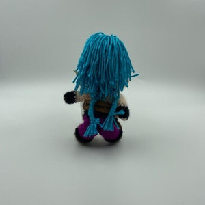 Arcane Jinx Plushie, League of Legends Jinx Doll, Jinx Plush, Amigurumi ...