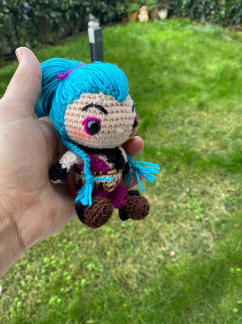 Arcane Jinx Plushie League of Legends Jinx Doll Jinx Plush - Etsy