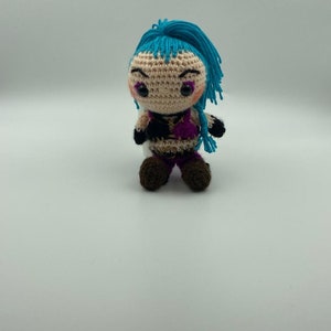 Arcane Jinx Plushie League of Legends Jinx Doll Jinx Plush - Etsy