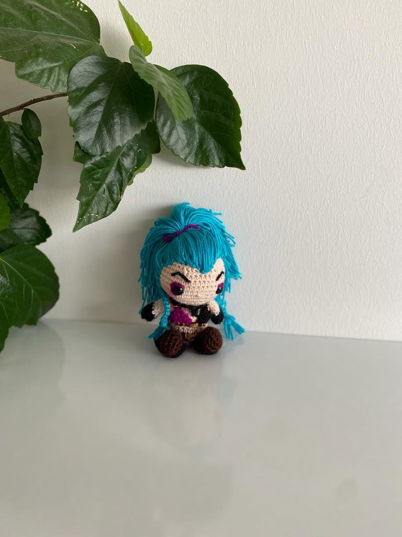 Arcane Jinx Plushie League of Legends Jinx Doll Jinx Plush - Etsy
