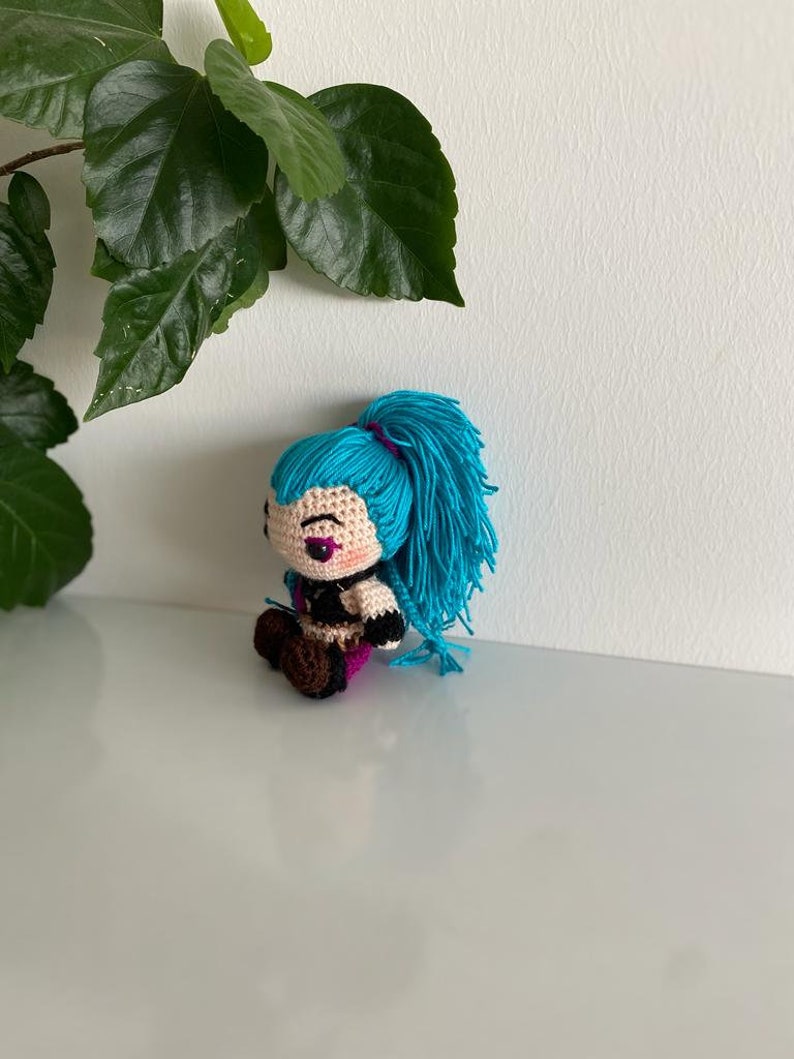 Arcane Jinx Plushie League of Legends Jinx Doll Jinx Plush - Etsy