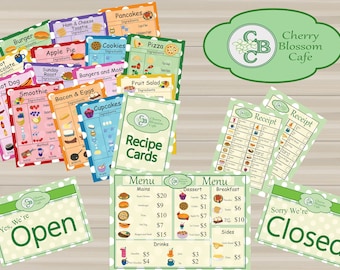 Play Cafe Printables - Etsy