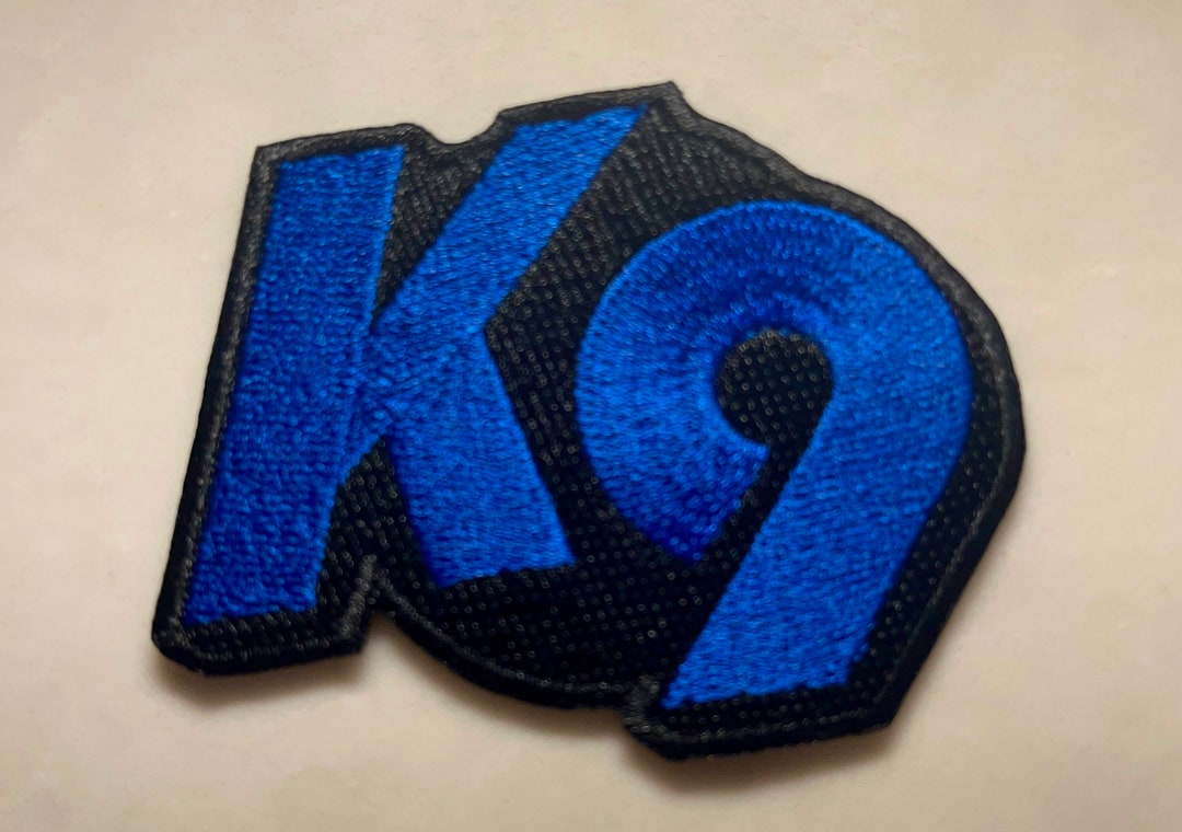 Custom K9 Iron-on Embroidered Patch - Etsy