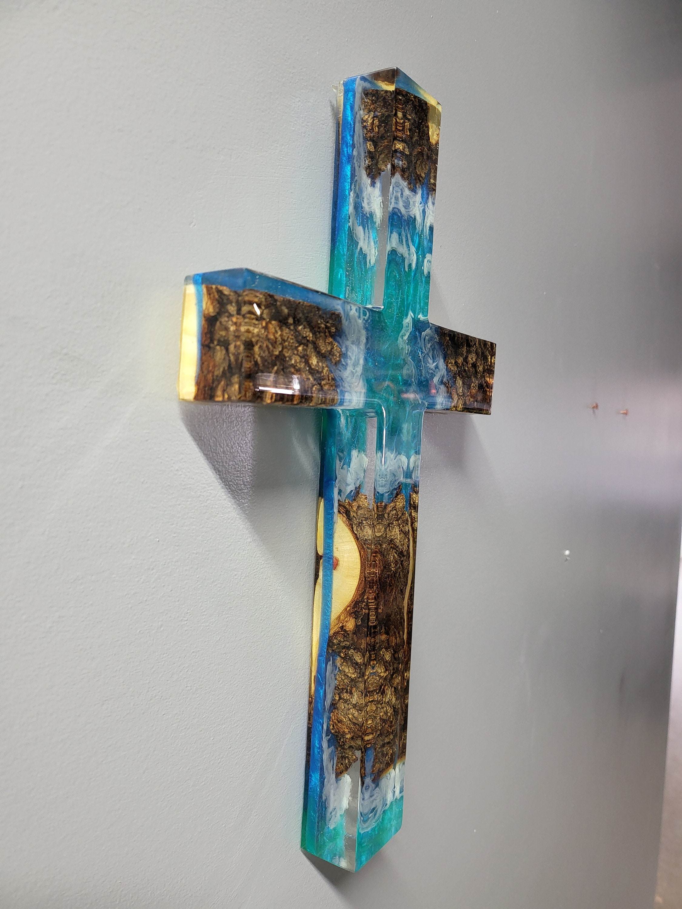 Wooden Cross With Islands Home Decor for Beach Lover - Etsy