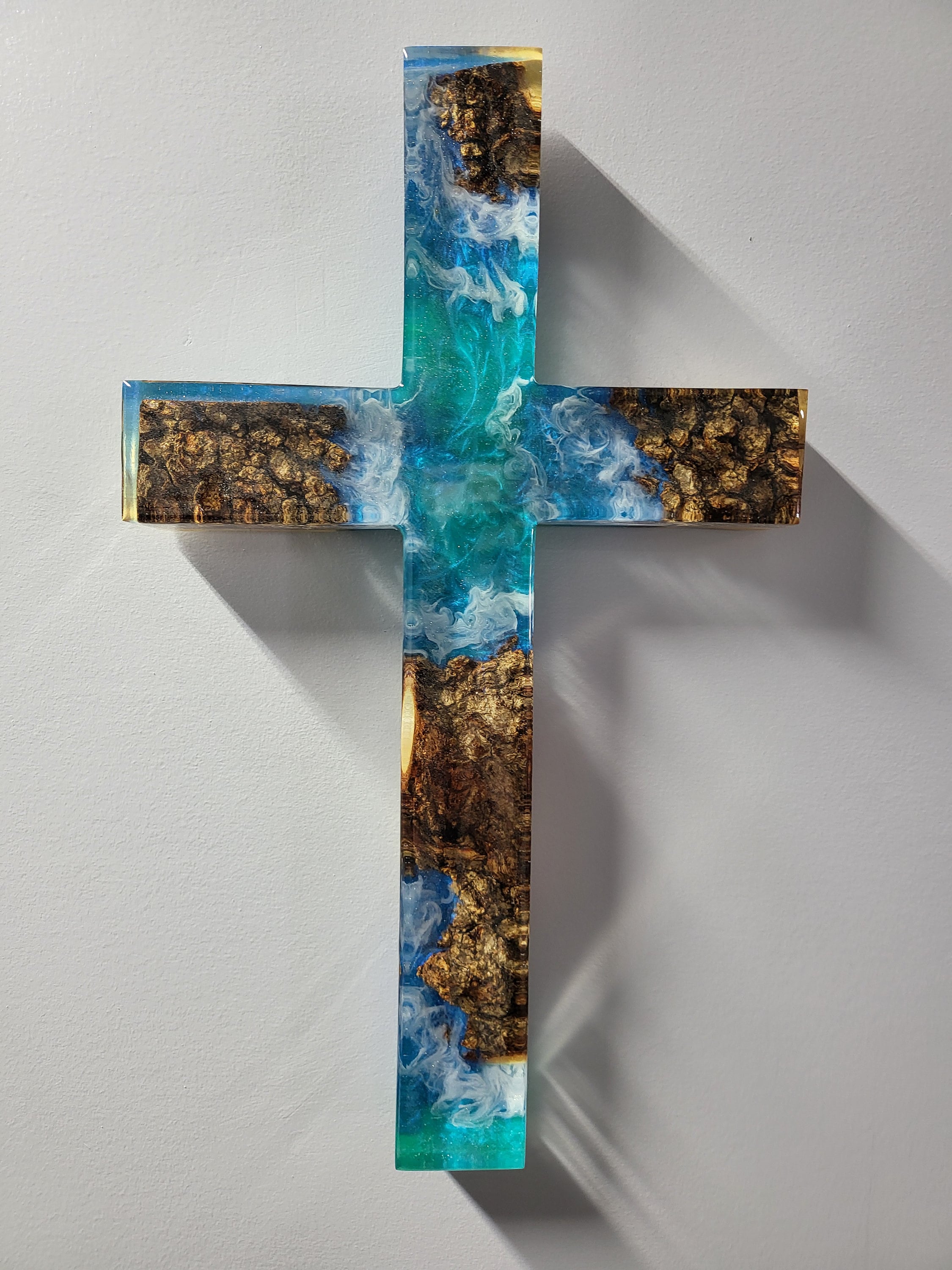 Wooden Cross With Islands Home Decor for Beach Lover - Etsy