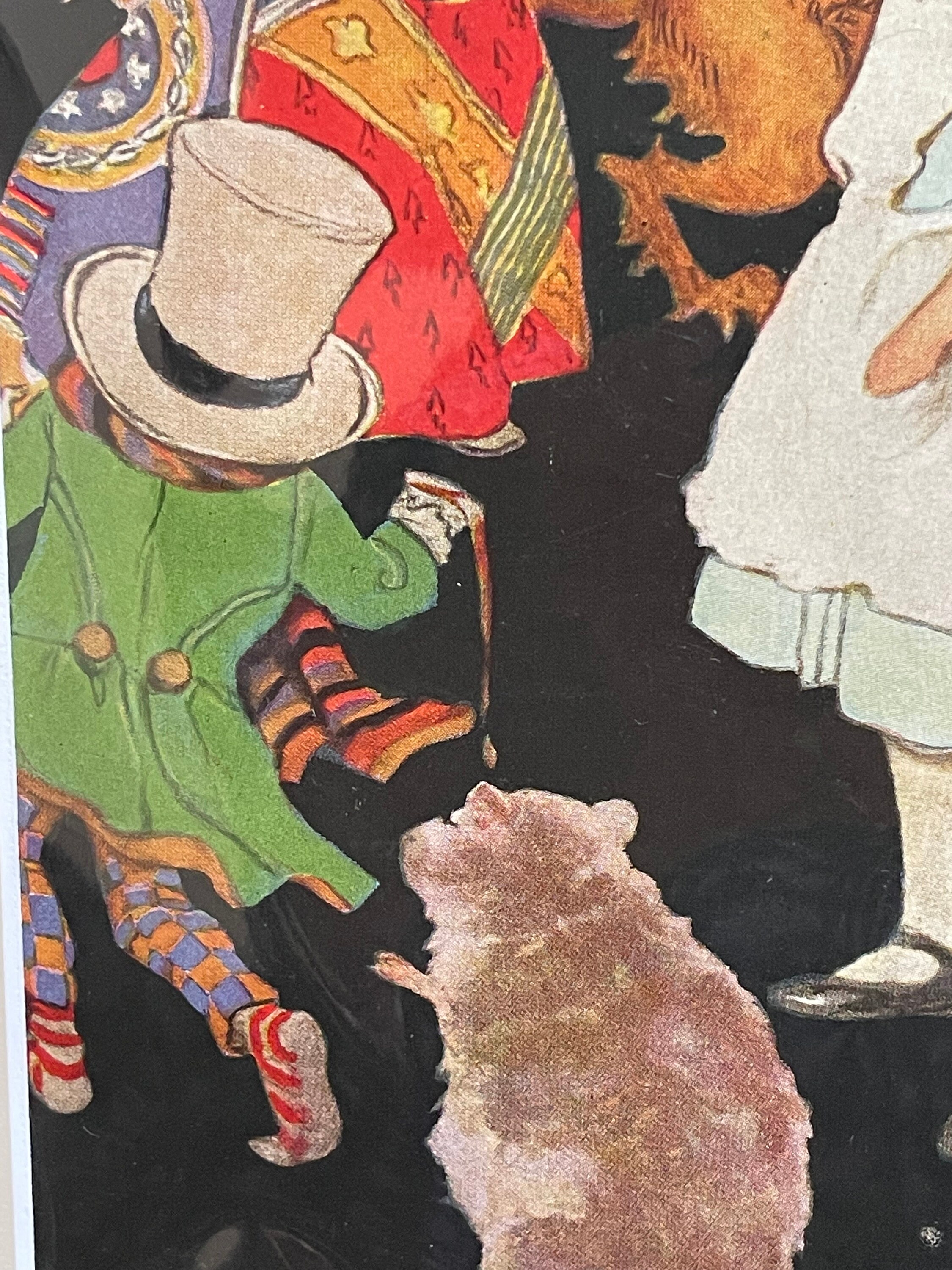 Jesie Willcox Smith 1923 Illustration of Alice in Wonderland From "boys ...