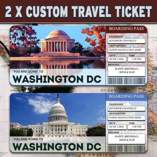 Washington Dc à New York - Etsy New Zealand