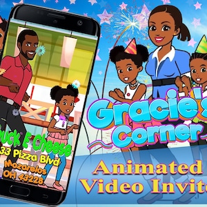 Gracies Corner Birthday Party Video Invitation, Gracie Corners ...