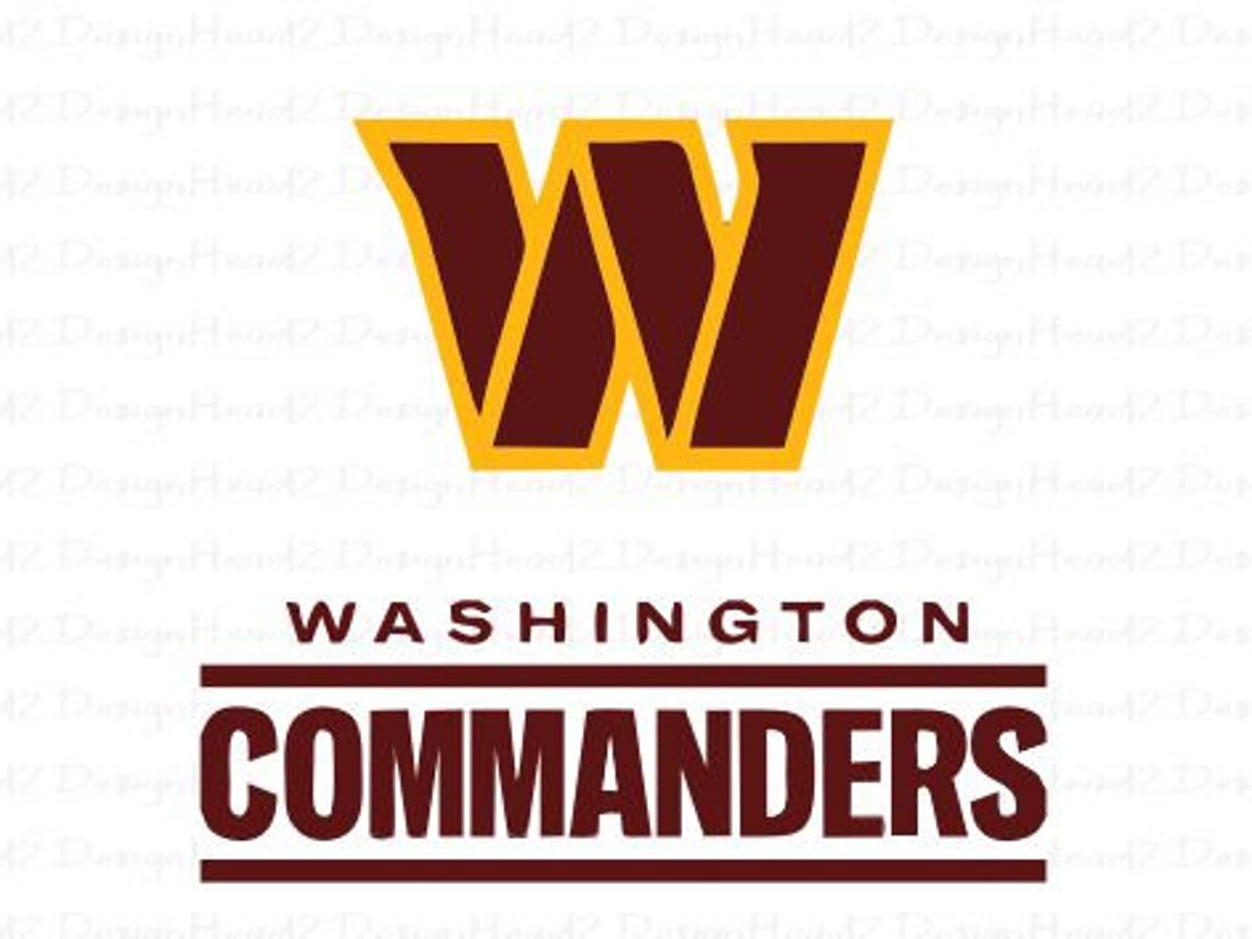 Washington Commanders Digital Design: Svg Png Pdf and Dxf - Etsy UK
