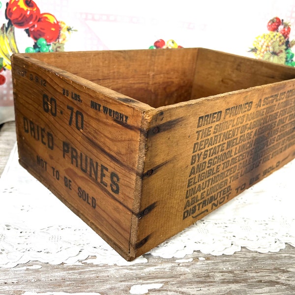 Vintage Wood Crates - Etsy