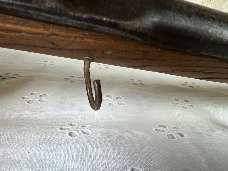 Antique 25 Horse Hames Key Holder Hanger Hooks, Wood and Cast Iron ...