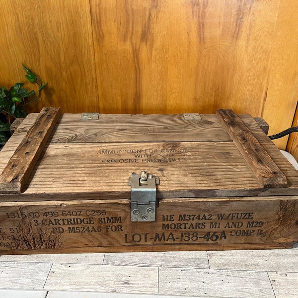 Wood Ammo Box - Etsy
