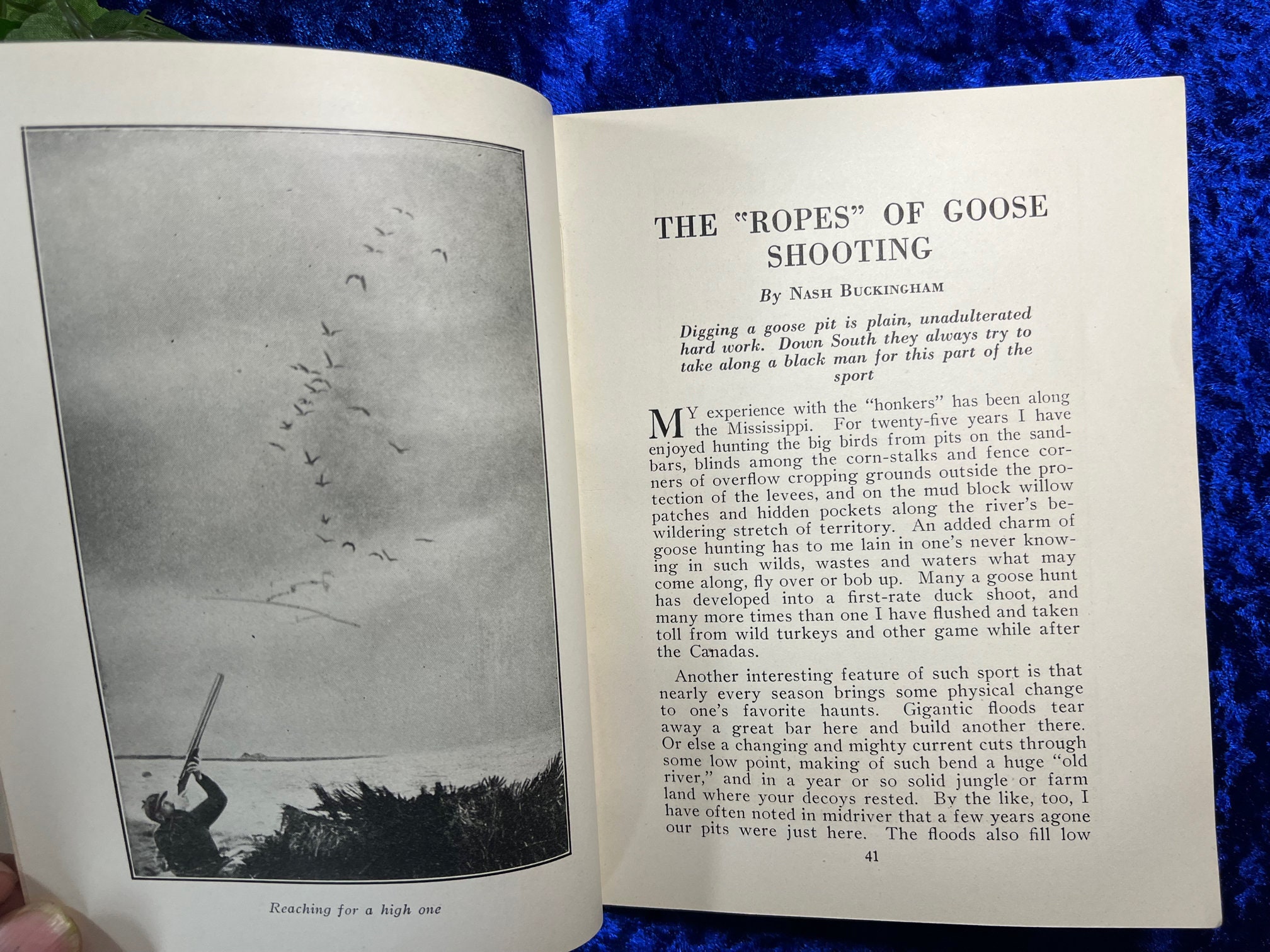 Rare 1920s How to Hunt Handbook, Field & Stream Magazine, Ducks, Geese ...