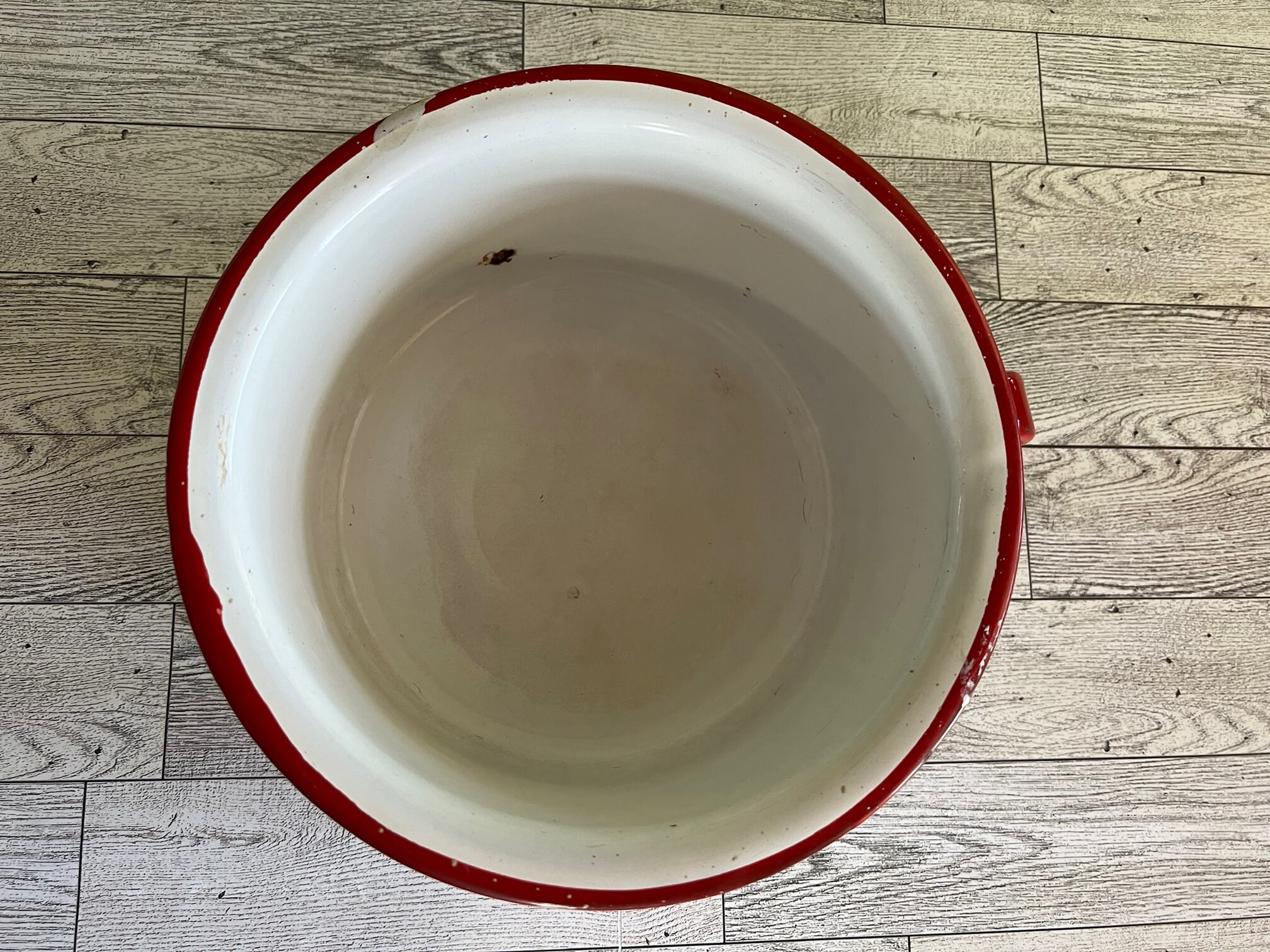 Vintage 1950s Enamelware Chamber Pot Bowl Rustic Country - Etsy