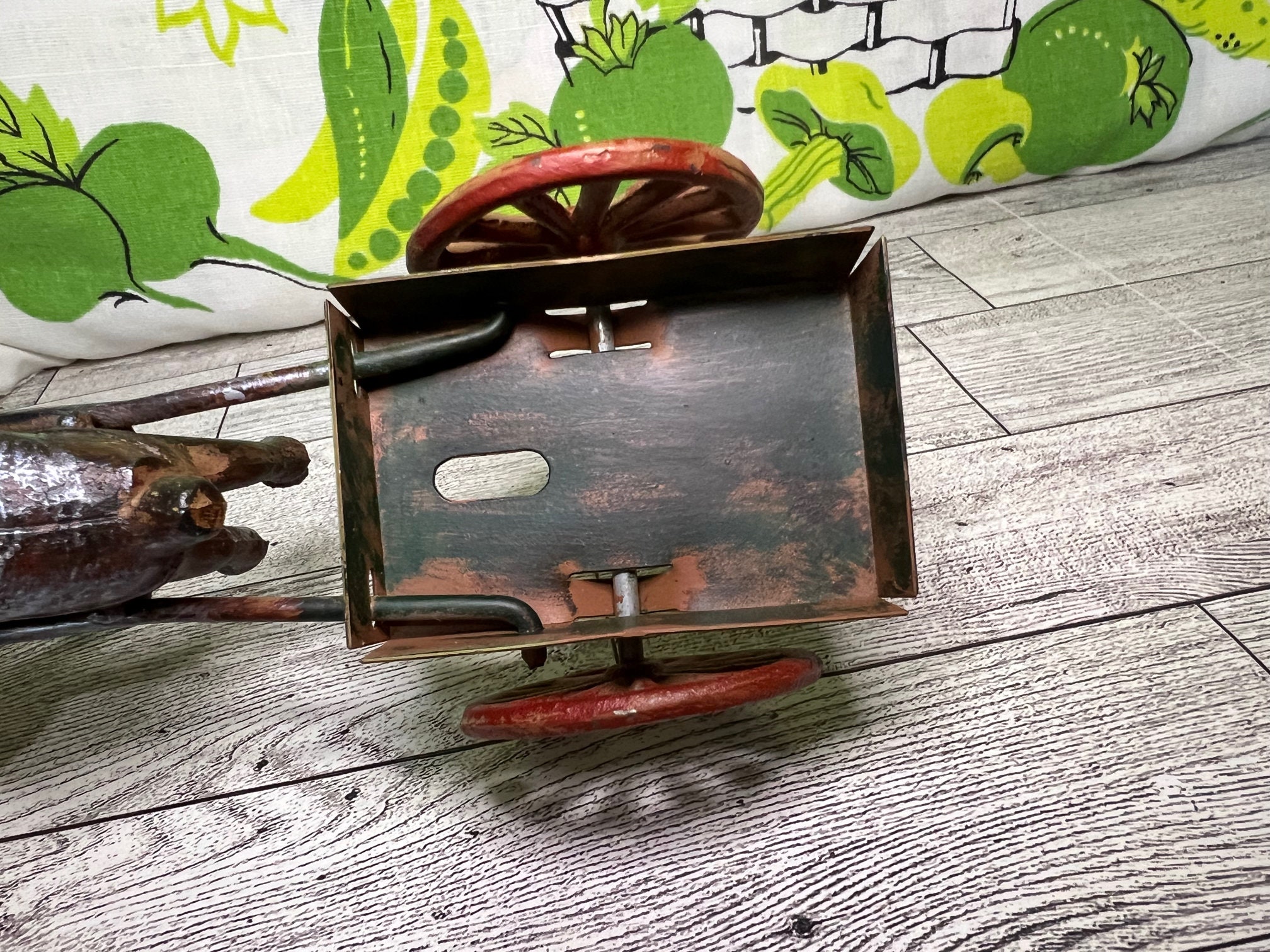 1900 Rare Antique Cast Iron Goat Pulling Cart Kenton Hardware - Etsy