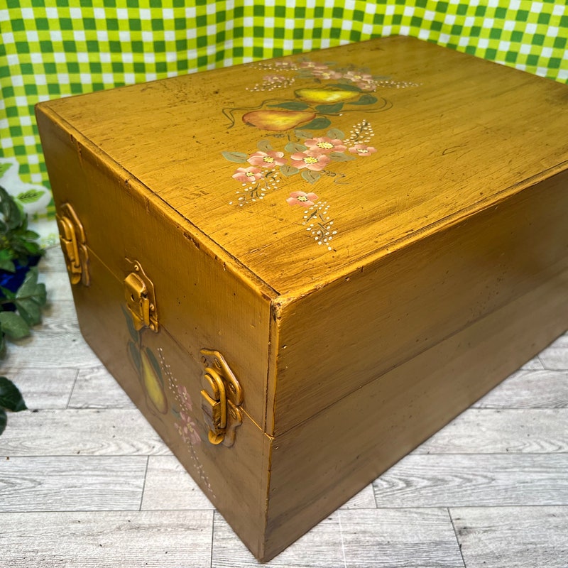 Hand Painted Chest - Etsy
