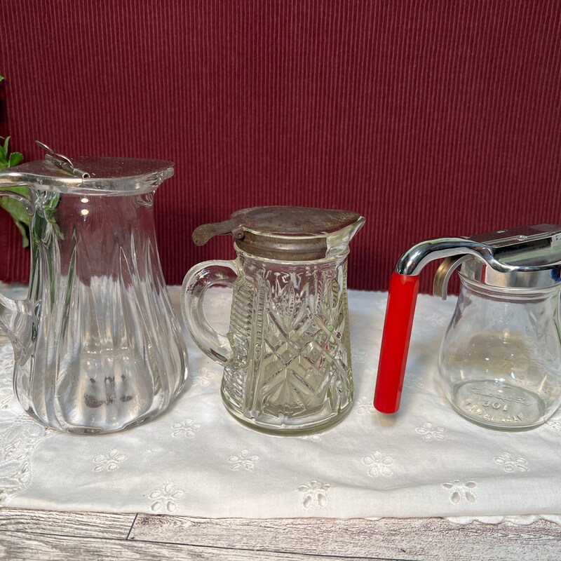 Syrup Pitcher - Etsy