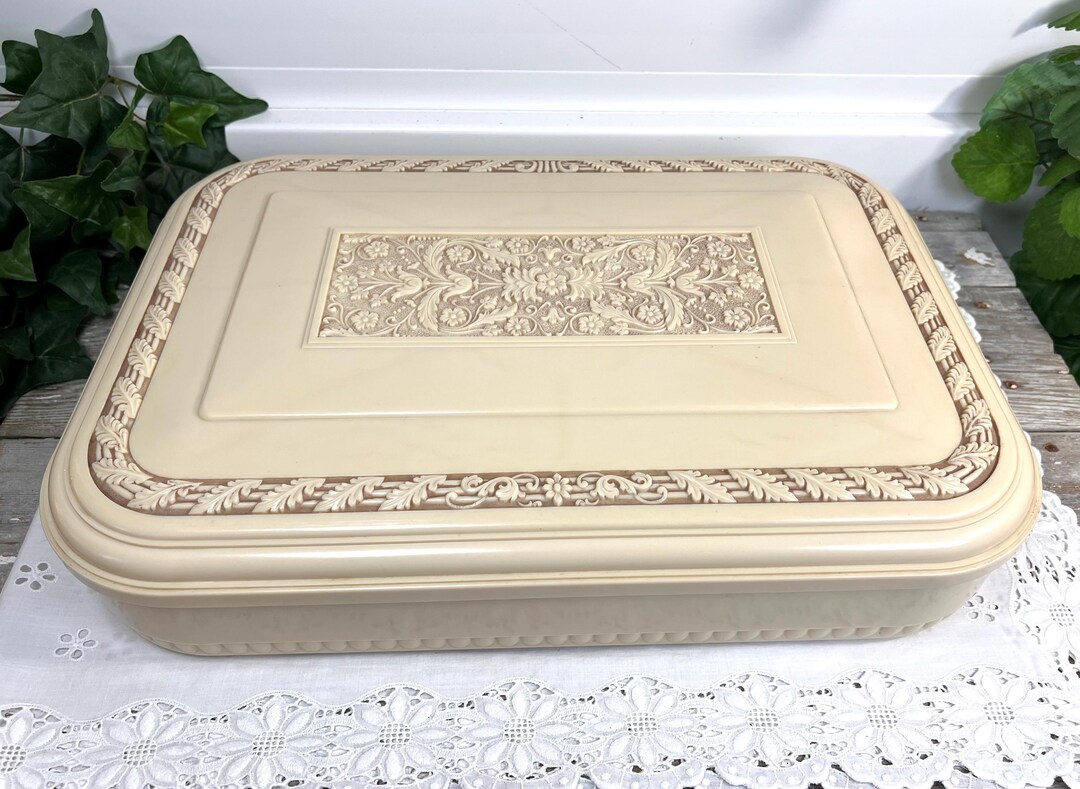 Vintage Art Deco Bakelite Silverware Chest Box, Marshall White Co ...