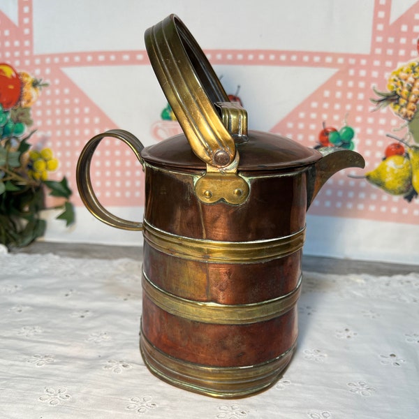 Antique Copper Water Bucket - Etsy