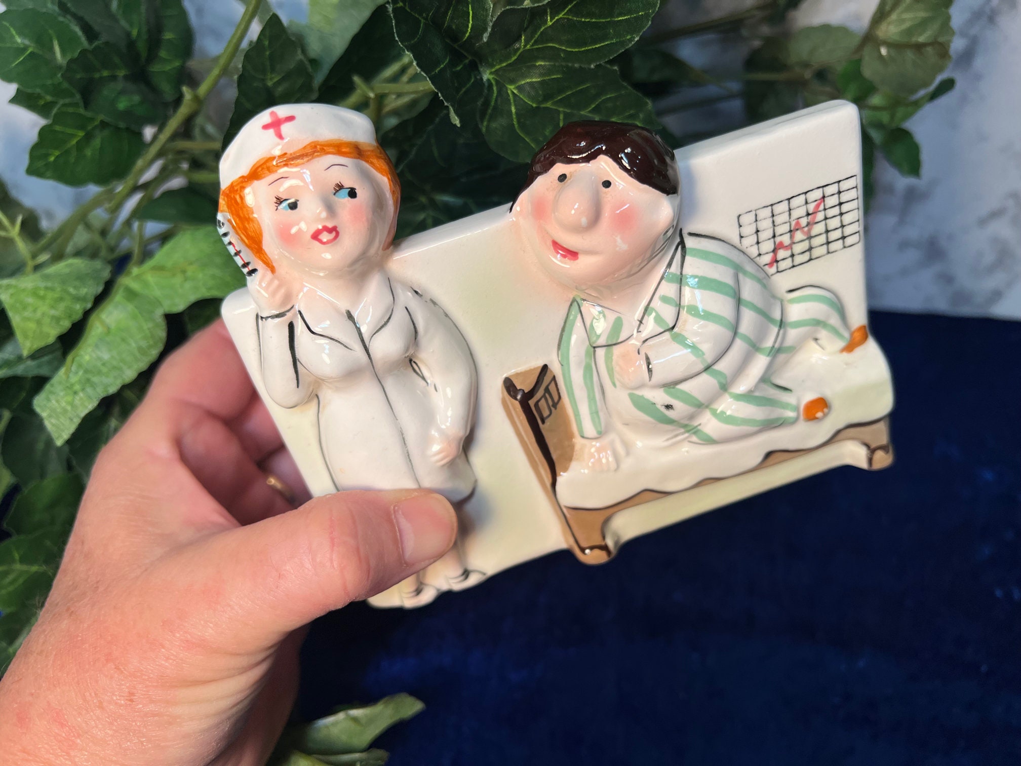 Vintage 1950s Planter Box Hospital Get Well Nurse Gift - Etsy
