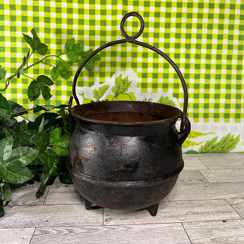 Cast Iron Cauldron - Etsy