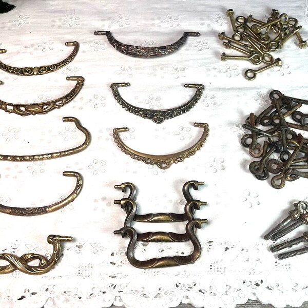 Antique Drawer Pulls - Etsy