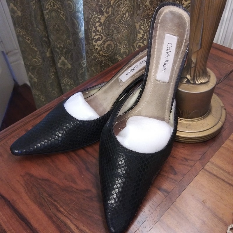 Snakeskin Mules - Etsy