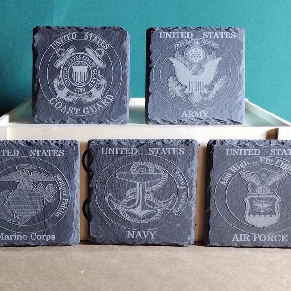 Military Coasters - Etsy
