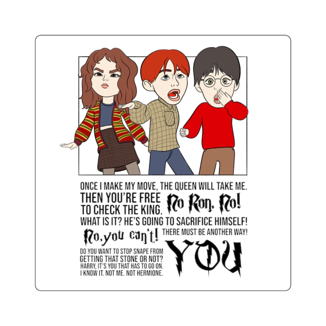 Harry Potter Sticker Tiktok Chess Remix Meme - Etsy