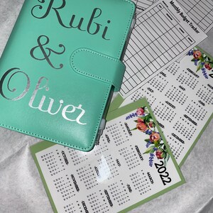 Custom A6 Size Ring Binder Personalized A6 Budgeting Binder - Etsy