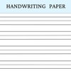 Handwriting Practice Paper Printable, Kids Writing Sheet, Kindergarten ...