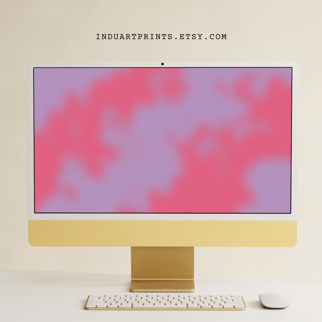 Pink Lilac Gradient Desktop Wallpaper, Colorful Backgrounds, Imac ...