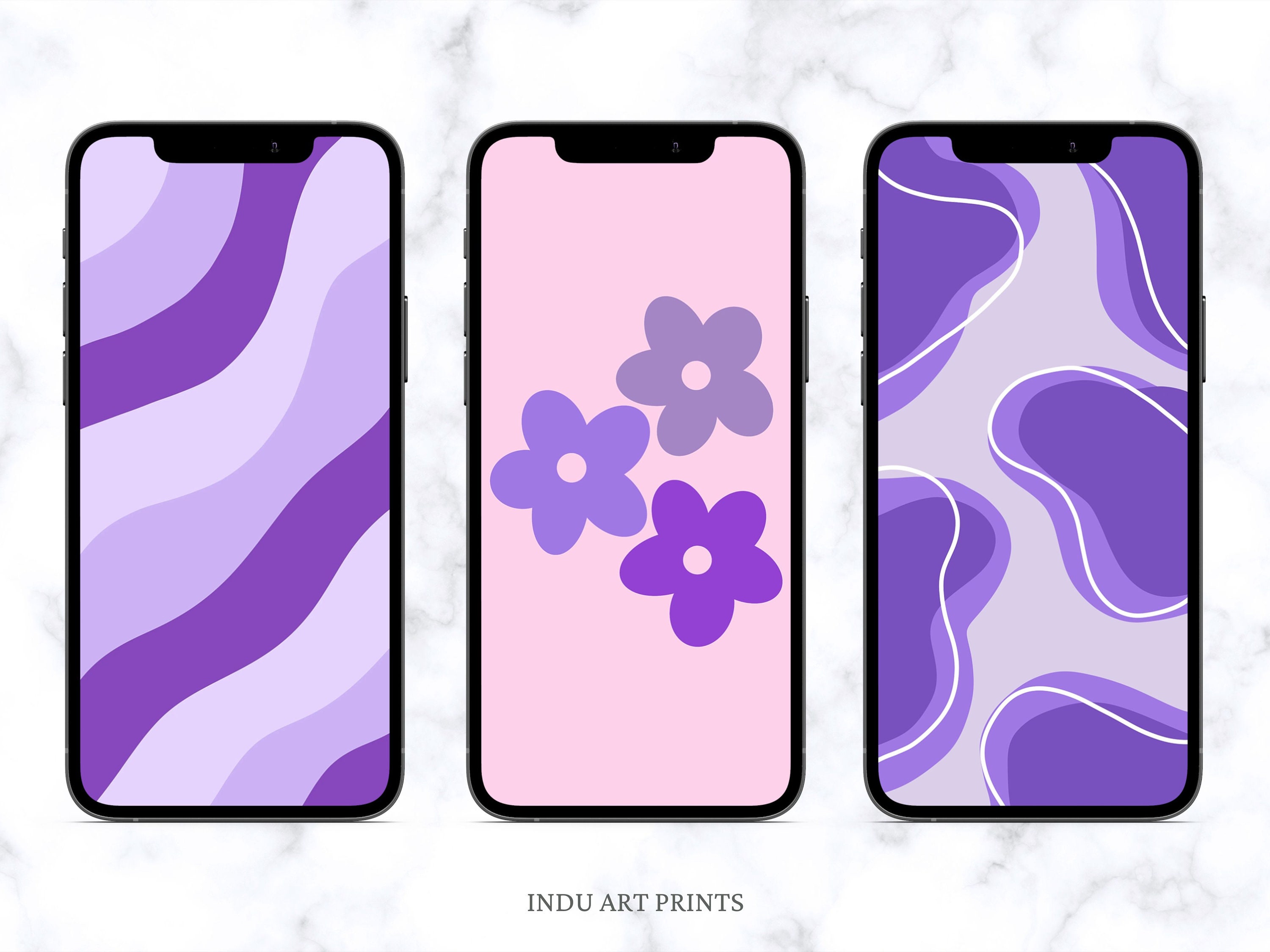 17 fondos de pantalla morados para teléfono, fondos estéticos para ...