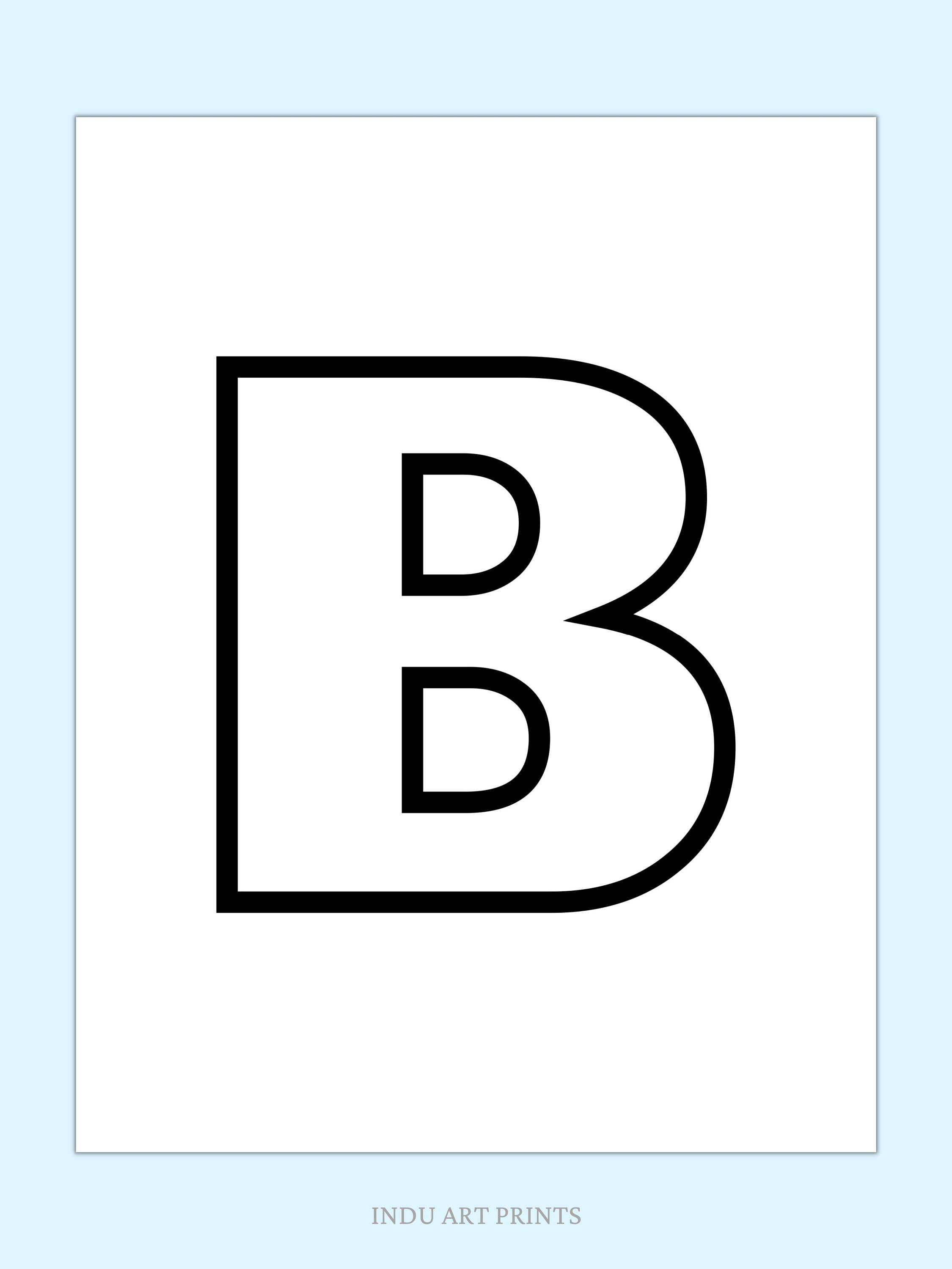 ABC Uppercase Letters, Capital Alphabets Printable, 26 Pages, Kids ...