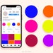 16 Instagram Highlight Covers, Solid Neon Colors, Bright Tones ...