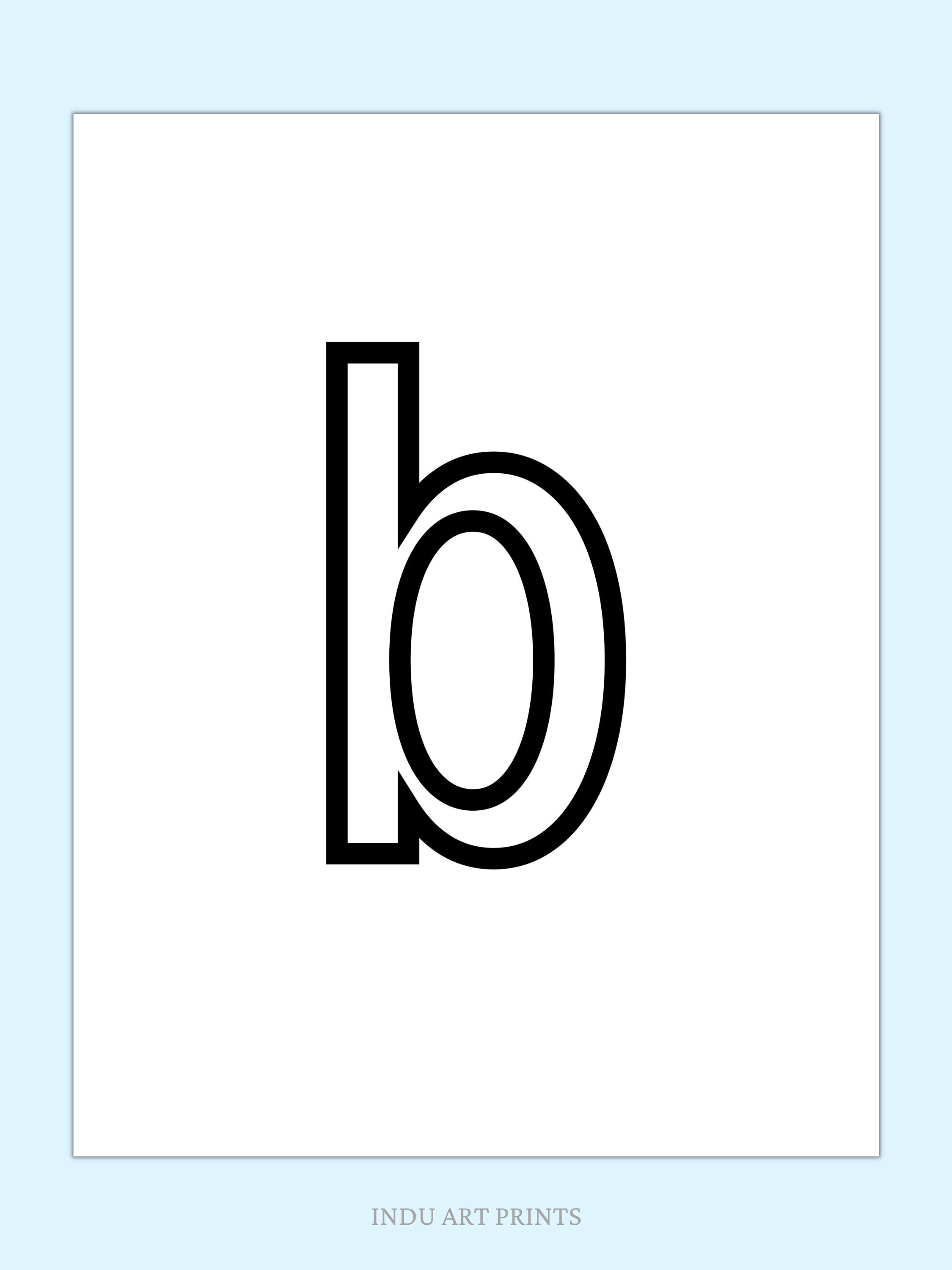 Lowercase Alphabets Printable, Abc Small Letters, 26 Pages, Kids ...