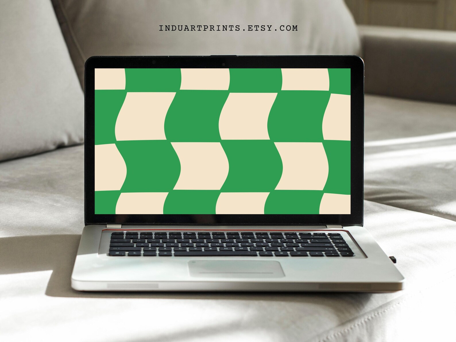 Checkered Laptop Wallpaper, Geometric Pattern Background, Abstract ...