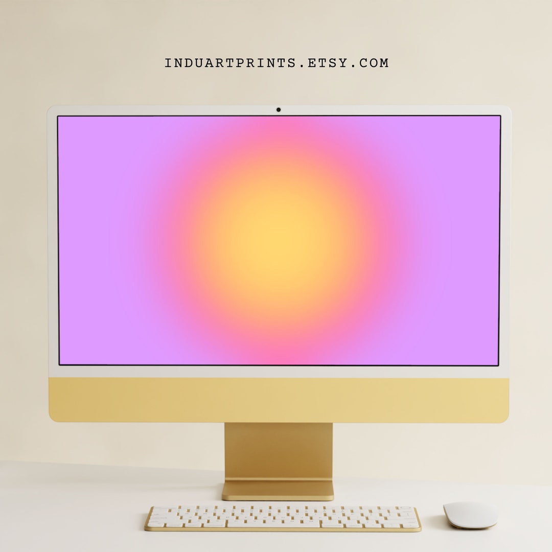 Aura Desktop Wallpaper, Abstract Gradient Colorful Background ...