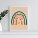 Rainbow Wall Art Printable, Rainbow Nursery Decor, Colorful Kids Room ...