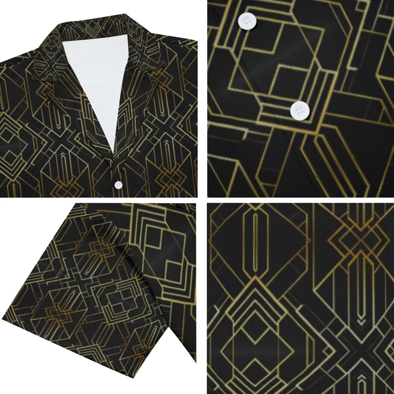 Art Deco - Men's Deep V-neck Short Sleeve T-shirt - Etsy