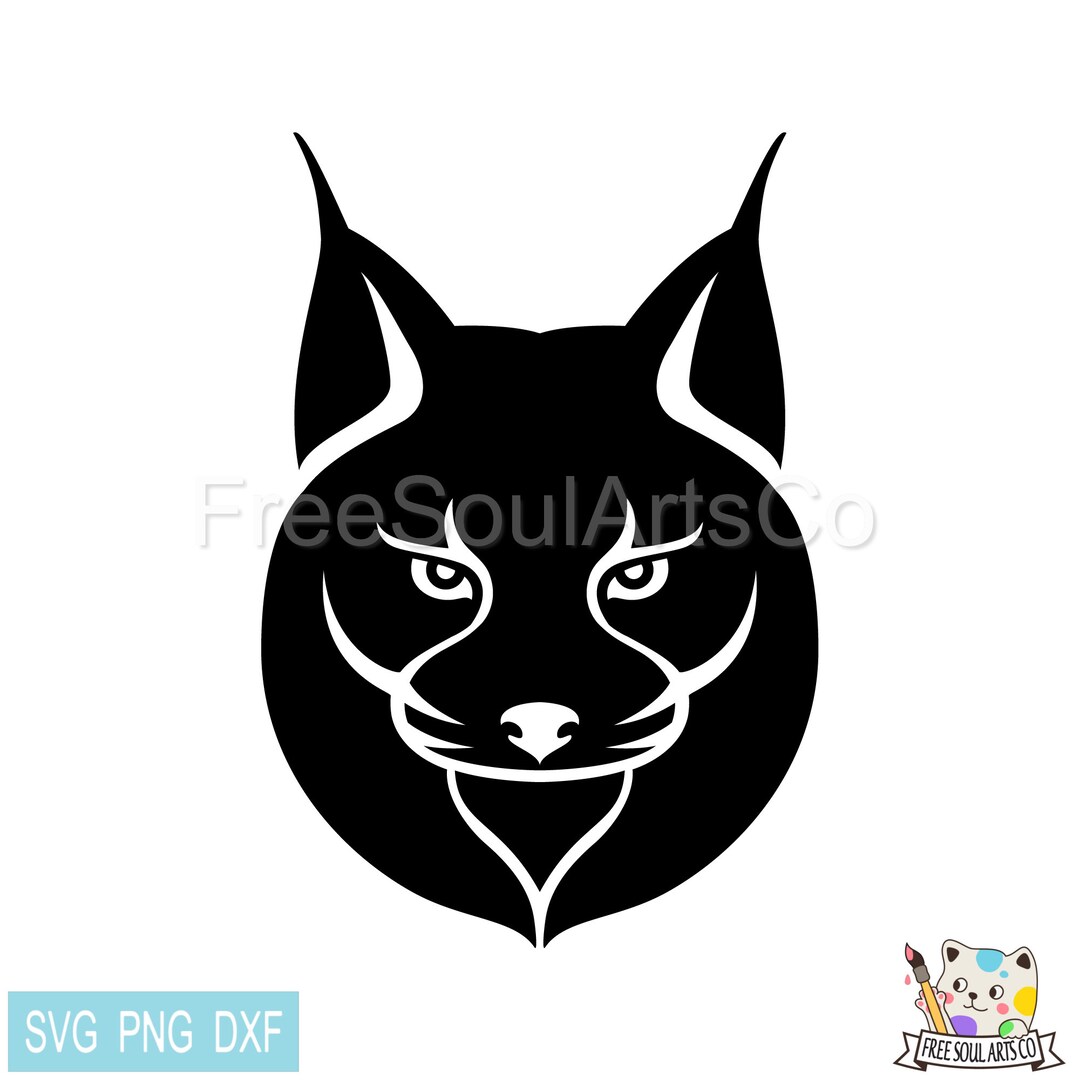Lynx Svg. Lynx Head Svg. Lynx Face Svg. Lynx Head Clipart. Cut File ...