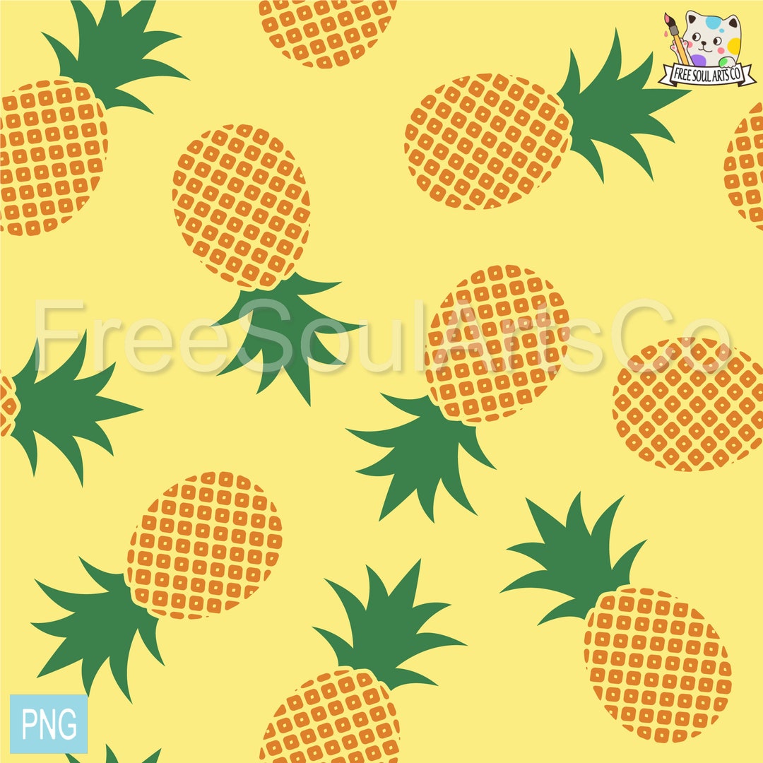 Pineapple Png. Pineapple Background Seamless Pattern. Pineapple Png ...