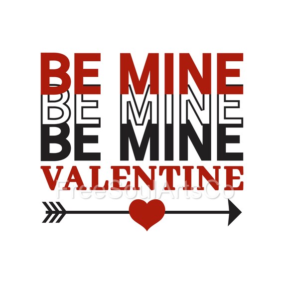 Be Mine Valentine Heart