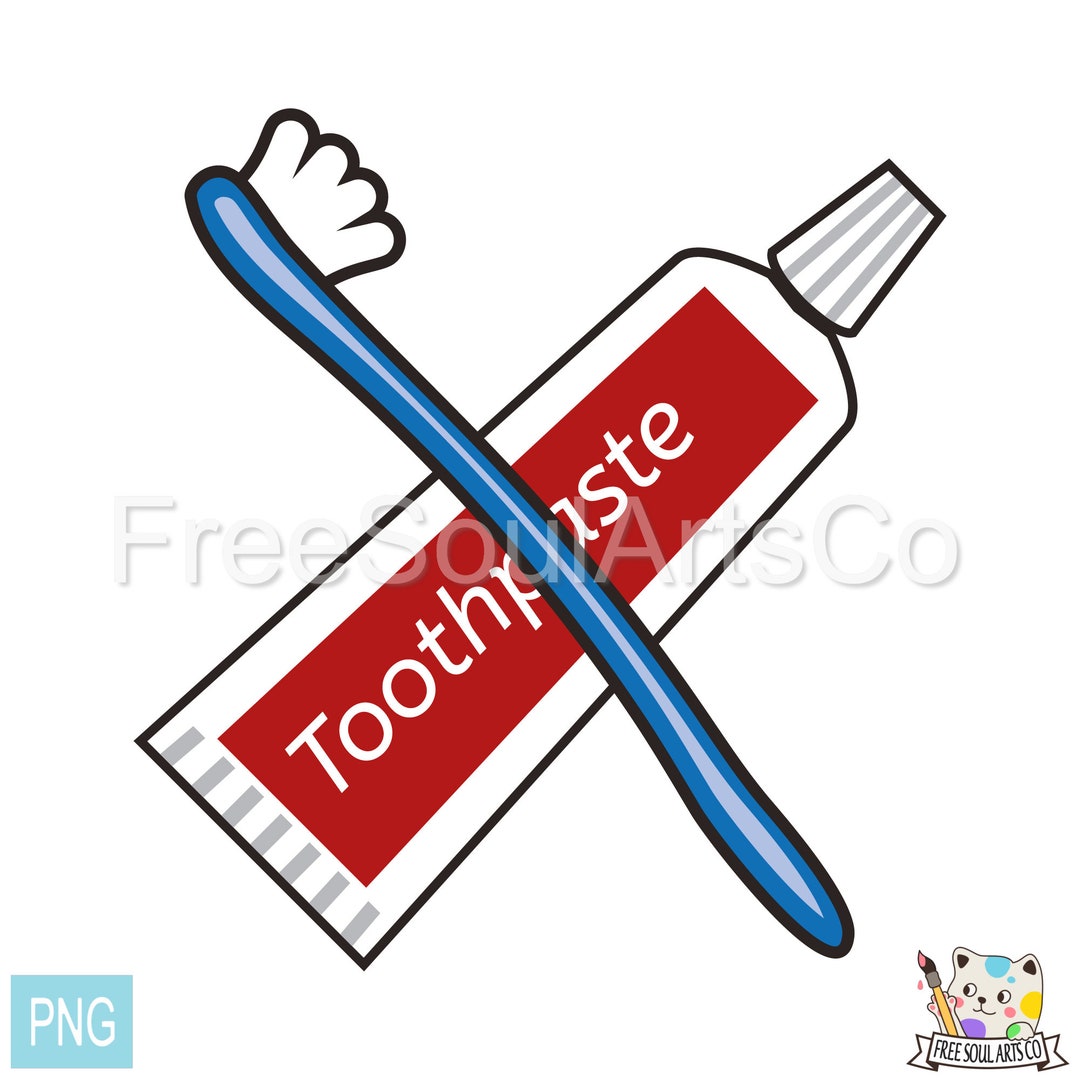 Toothbrush and Toothpaste Png. Brush Png. Toilet, Hygiene, Bathroom ...