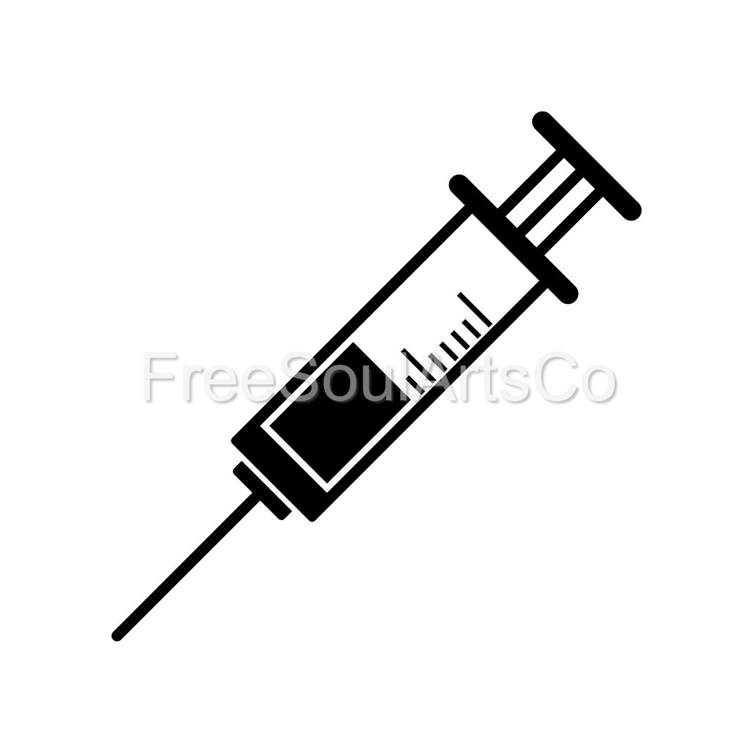 Syringe Svg. Injection Svg. Vaccine Svg. Nursing Svg. Health and ...