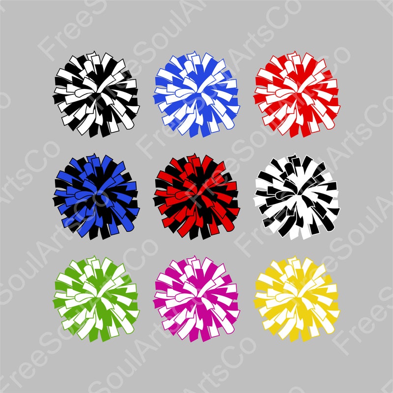 Pom Pom Svg - Etsy
