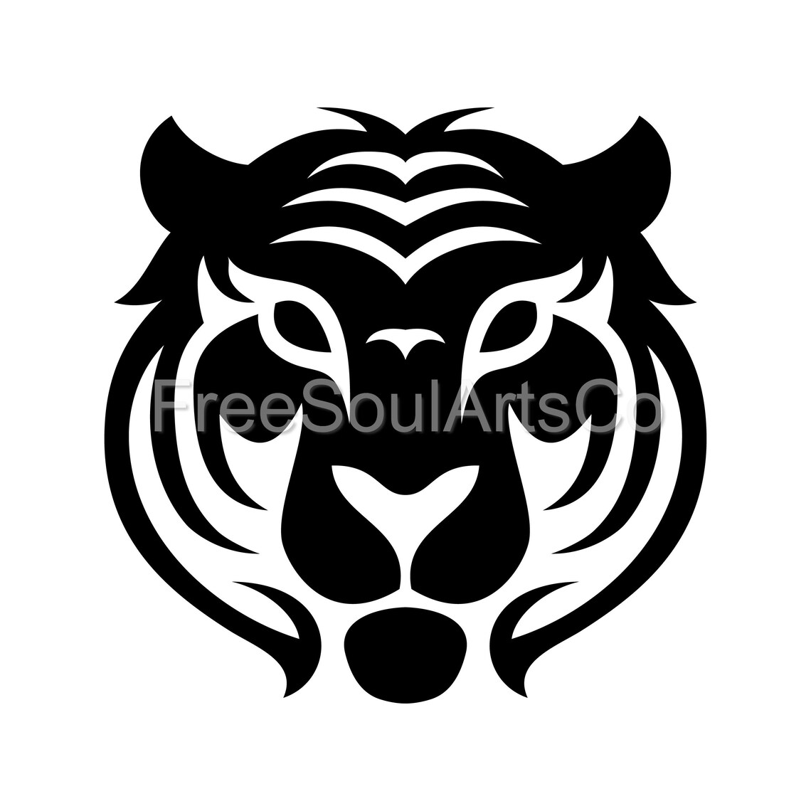 Tiger Svg. Tiger Head Svg. Tiger Face Svg. Tiger Head Clipart. | Etsy