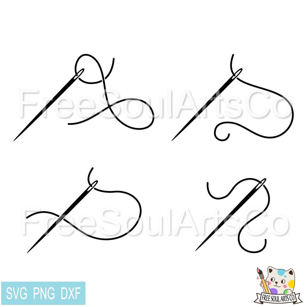 Needle Thread Svg. Needle Svg. Sewing Svg. Sewing Needle Svg. Needle ...