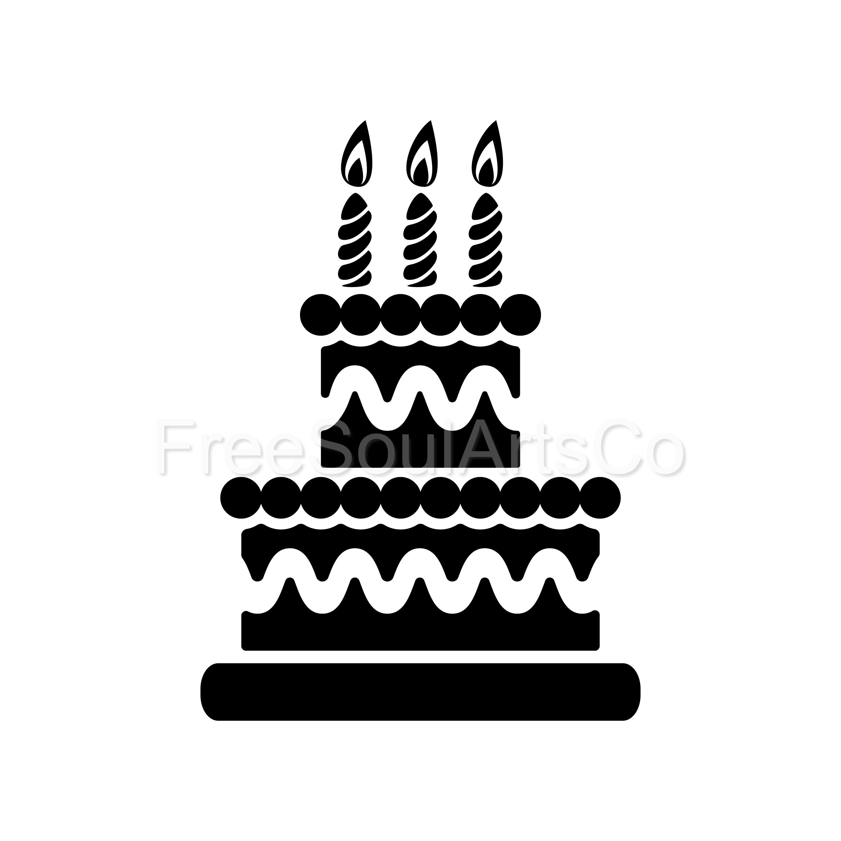Gâteau svg. gâteau d’anniversaire svg. joyeux anniversaire gâteau svg ...
